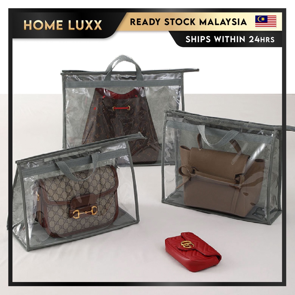 Transparent Breathable Dust Cover Handbag Dustproof Storage Organizer ...