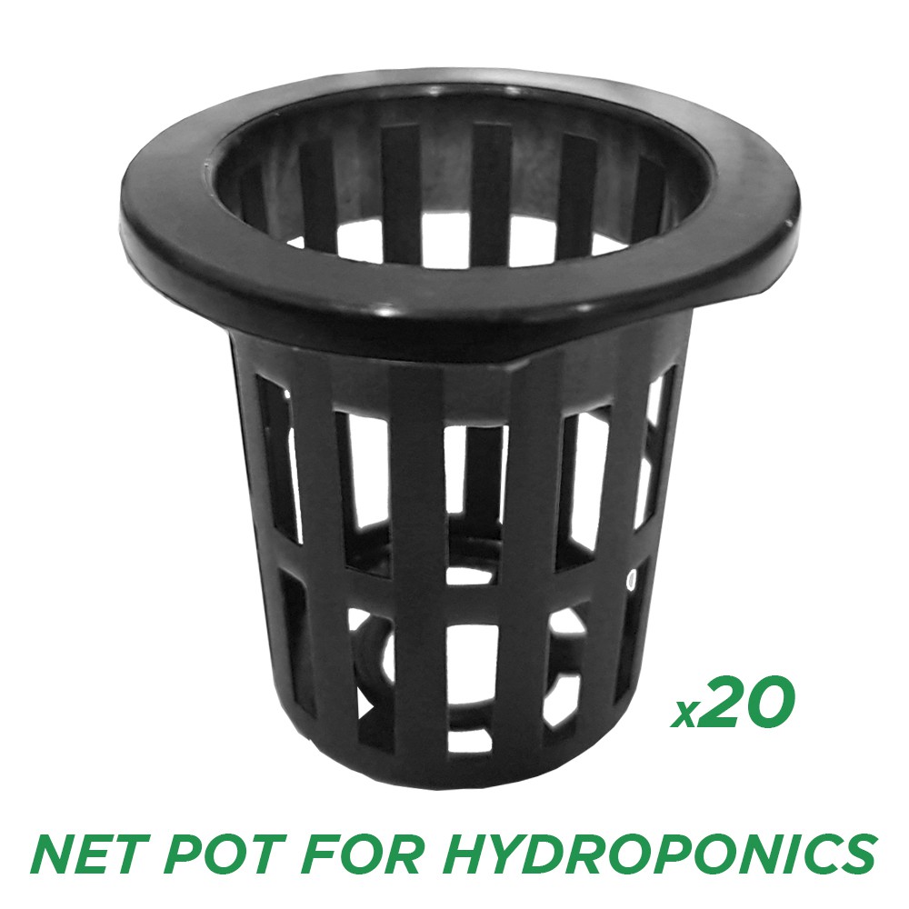 20pcs 2inch Netpot high quality hydroponic aquaponic net pot mesh pot ...