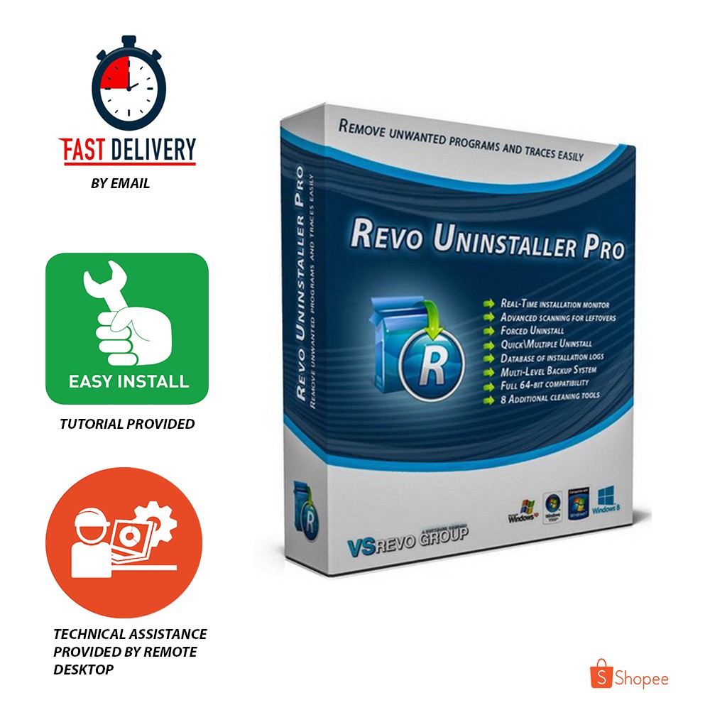 Revo Uninstaller Pro 5 2023 Full Version | Shopee Malaysia