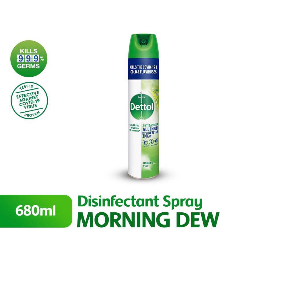 DETTOL Disinfectant Spray Morning Dew/Crisp Breeze/Lavender/Sakura ...