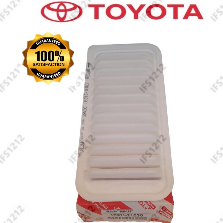 🇲🇾READY STOCK🔥 17801-21030 TOYOTA AIR FILTER VIOS NCP42 | Shopee Malaysia