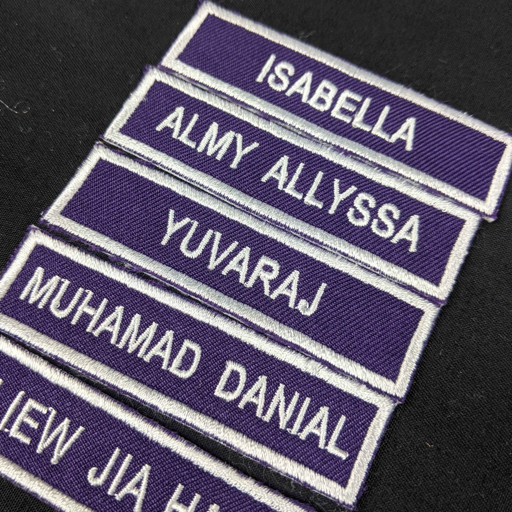 [ 1 PCS ] NAME TAG/ NAMETAG KAIN / TANDA NAMA KAIN / TANDA NAMA SEKOLAH ...