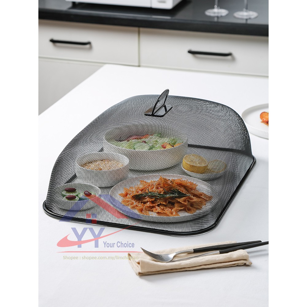 Modern Style Iron Net Food Cover/ Rectangle Square Food Cover/ Tudung ...