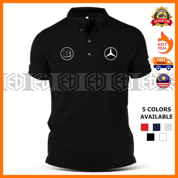 Embroidery Baju Brabus Mercedez T-Shirt Shirts Cotton Unisex Tee Racing ...