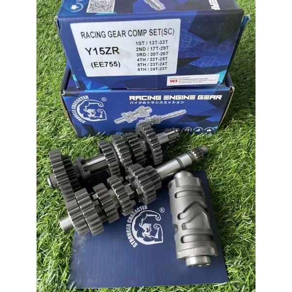 Y15 Y15ZR LC135 5S TO 6 SPEED 6 GEAR MODIFY Racing Gearbox BOX 6th Speed Taikom SC STRONGER ...