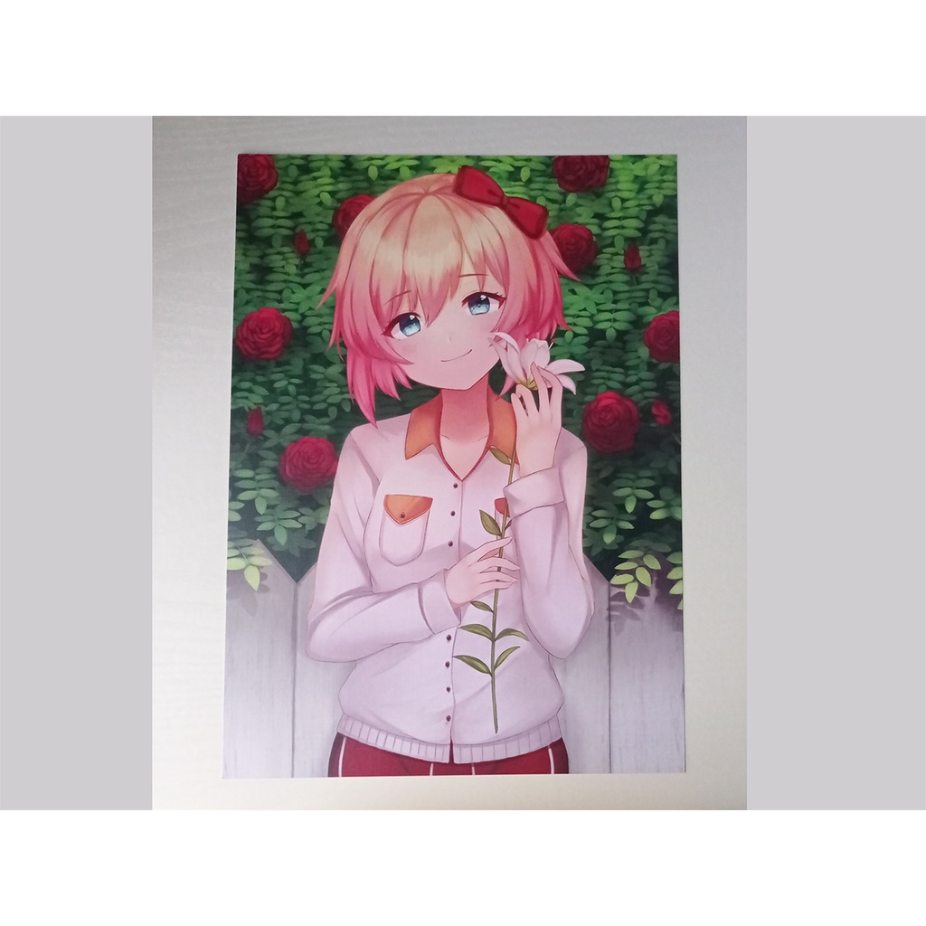 Sayori DDLC A4 Print by Temachii | Shopee Malaysia