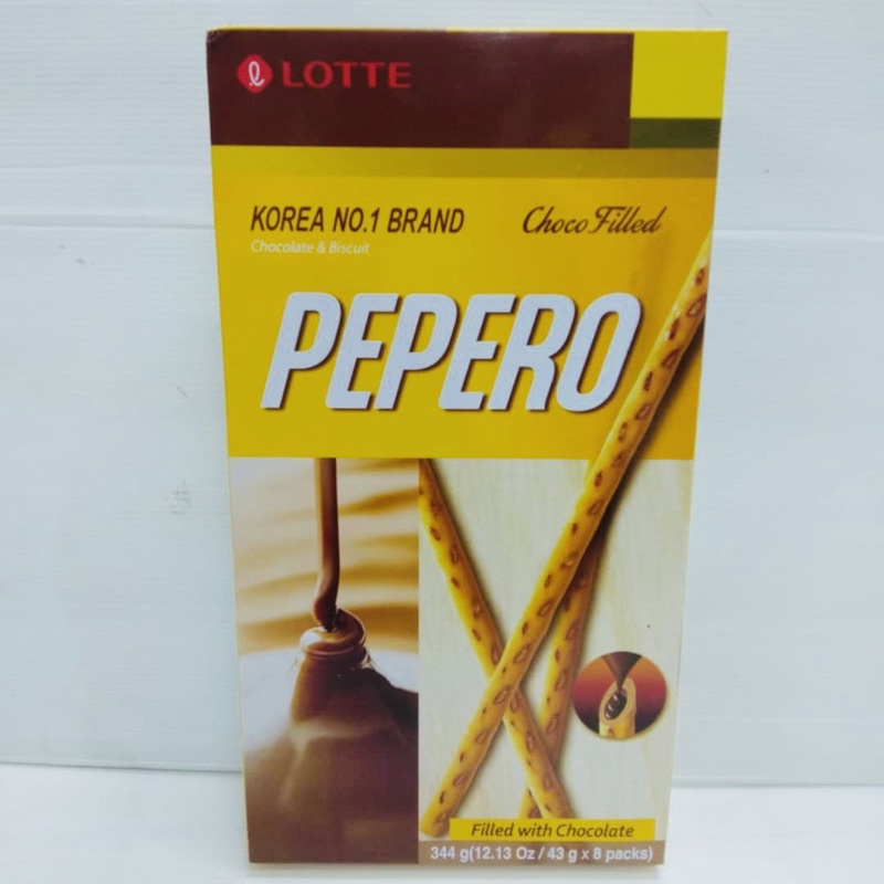Lotte Pepero Big Pack 256g (8 packs x 32g) | Shopee Malaysia