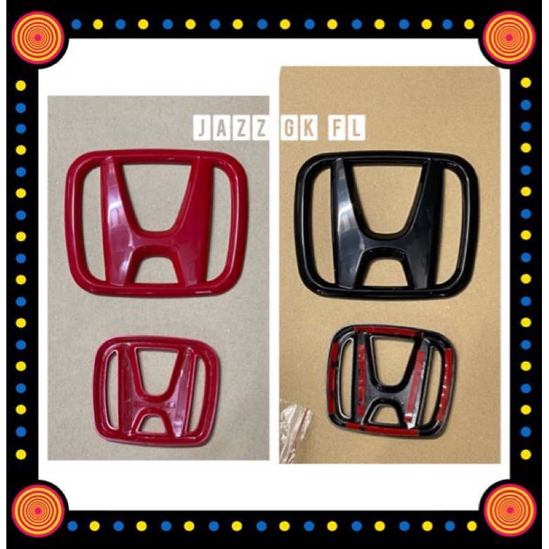 honda jass logo GK FL black and red | Shopee Malaysia
