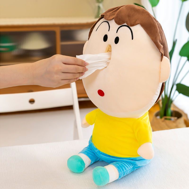 Crayon shin chan tissue holders蜡笔小新阿呆抽纸盒37cm+/ | Shopee Malaysia