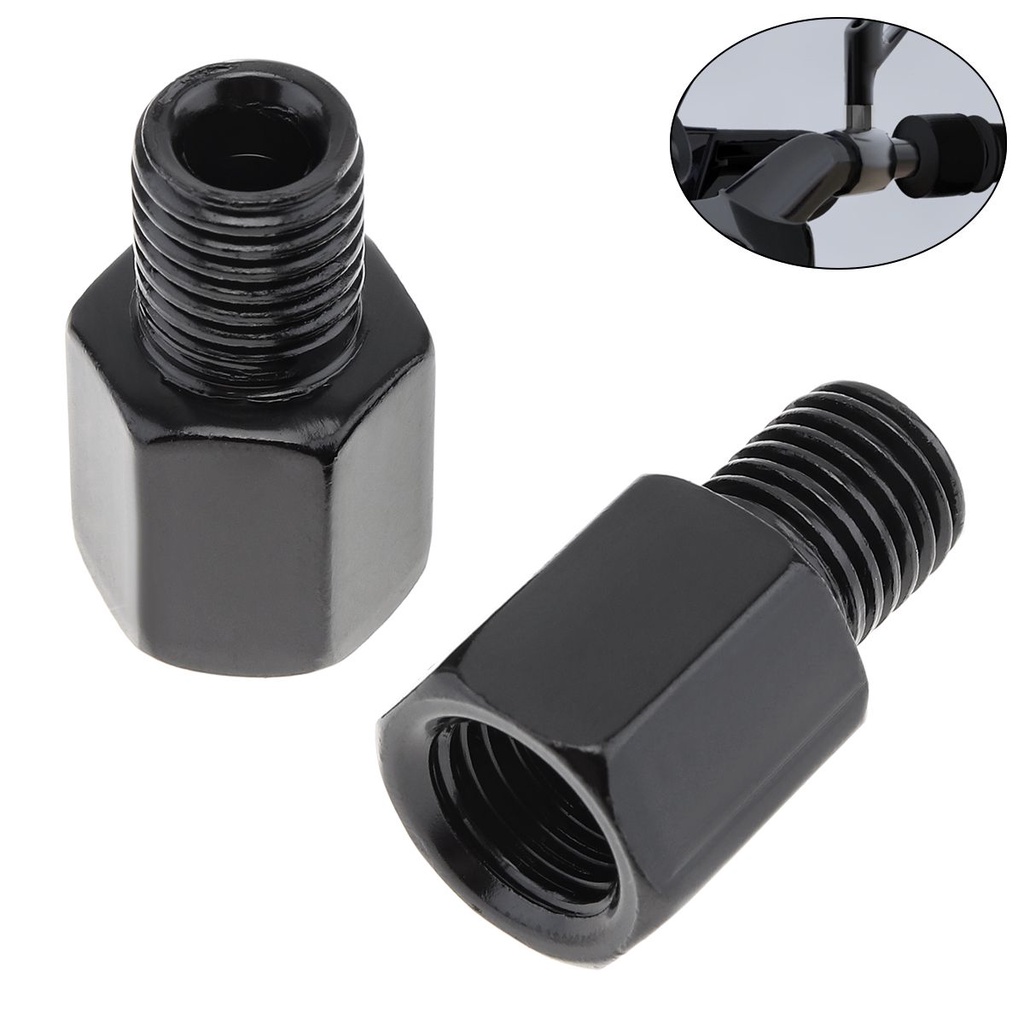 10mm Anti-clockwise Steel Metal Rearview Mirror Adapter Bolt Screw ...