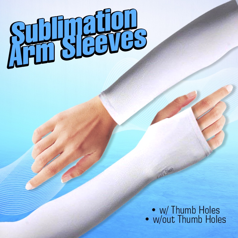 Sublimation Printable Arm Cover Cooling Sleeve Blanks Partner | Shopee ...