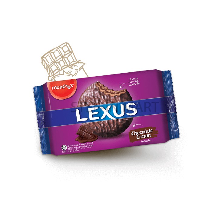 MUNCHY'S LEXUS CHOCOLATE COATED CREAM 200G | Shopee Malaysia