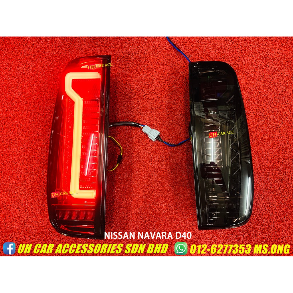 Nissan Navara D40 LED Tail Light Tail Lamp Rear Light Lamp With Running ...