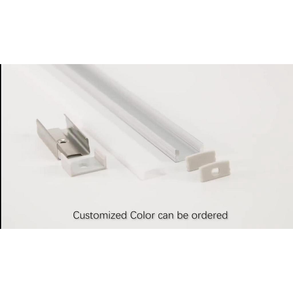 LUMY【0.5M/1M/1.5M/2M】U Shape LED Light Strip Aluminium Profile LED ...