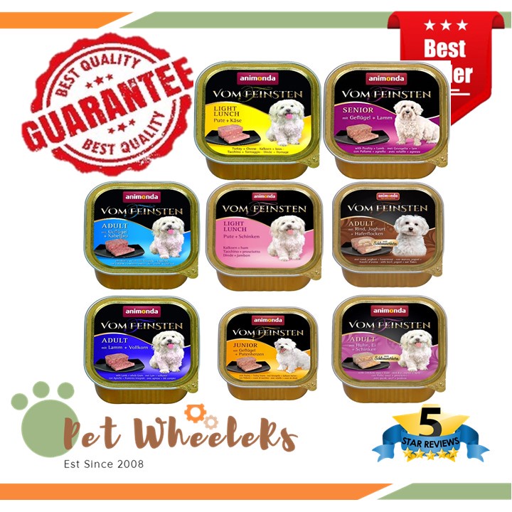 ANIMONDA DOG MEAT TRAY 150g (8 flavour to choose) | Shopee Malaysia