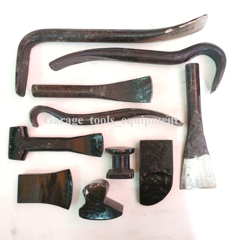 Heavy-Duty Panel Beating Tools | Body Pry Bar | 11Type (Cast Steel ...