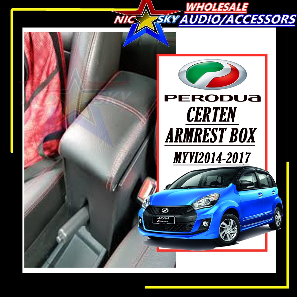 Myvi kereta Certen Armrest Box OEM OF THE Perodua myvi kereta car myvi ...