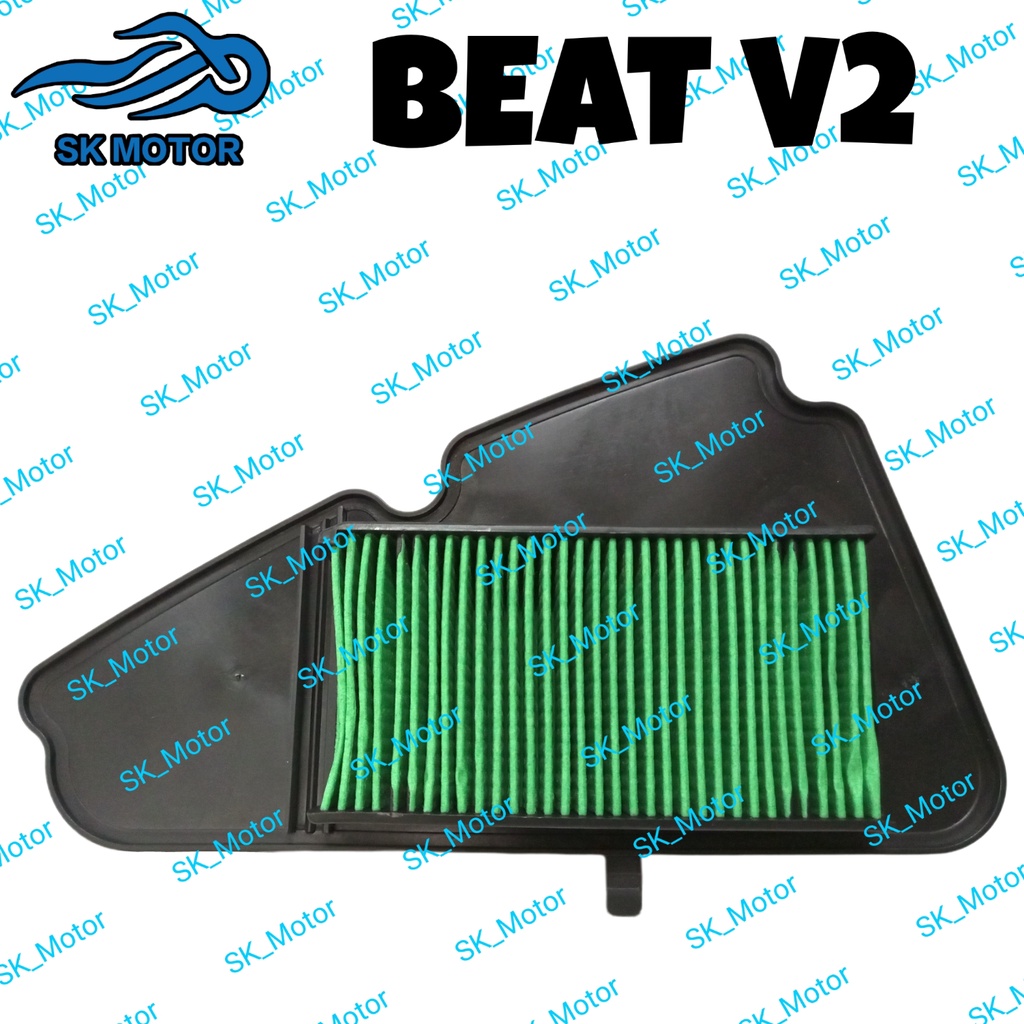 Honda BEAT Fi V2 New Baru Element Assy Air Cleaner Air Filter Saringan ...