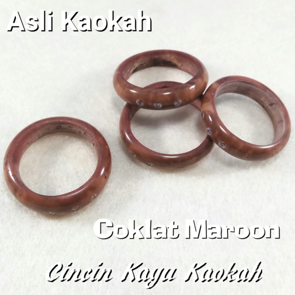 KAYU Original WOODEN RING KAOKAH KAUKAH KOKKA KAOKA KOKAH ORIGINAL ...
