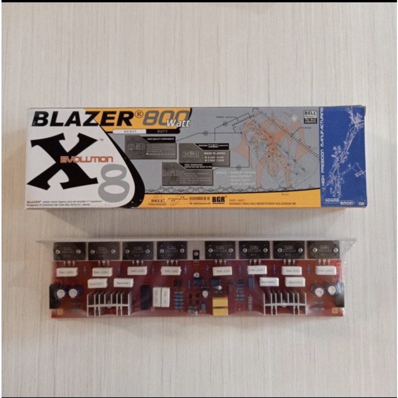 Blazer Power Amp Kit 800 Watt X8 Evolution | Shopee Malaysia