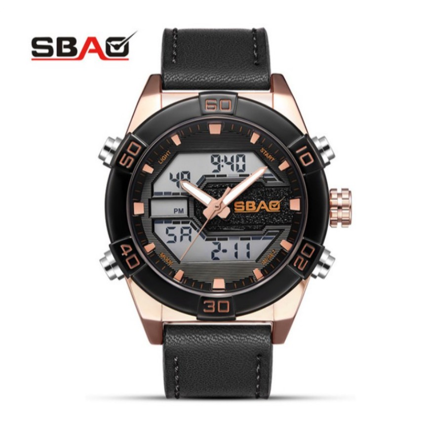 [100% Original] SBAO 9016 Men's Digital/Quartz Sports Wrist watch Mens ...