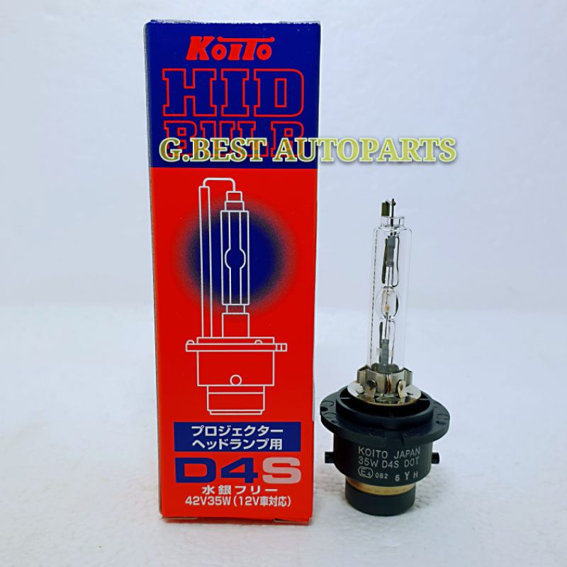 100% ORIGINAL KOITO HID BULB D2S D2R D4S D4R MADE IN JAPAN/MADE IN ...