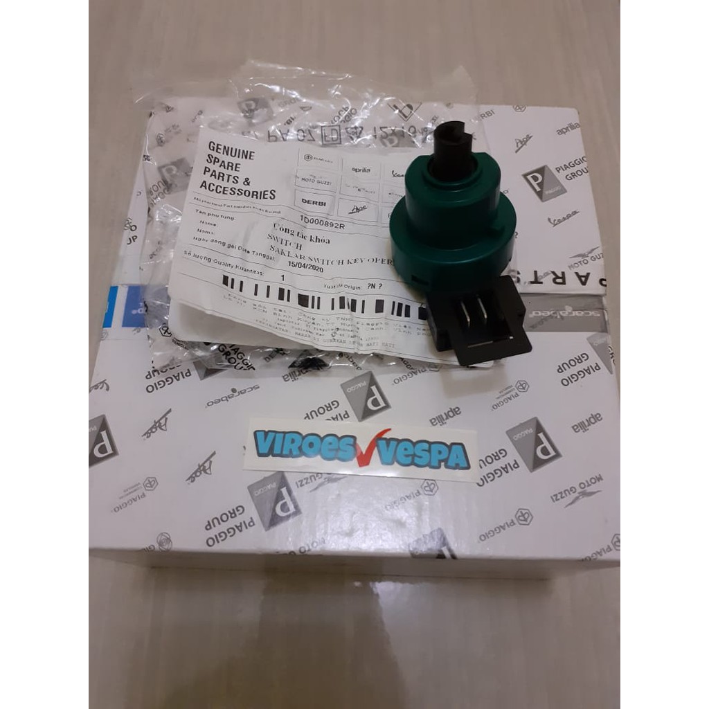 Spare parts for Vespa Piaggio Rotary Switch Key 2v 3V iget Original ...