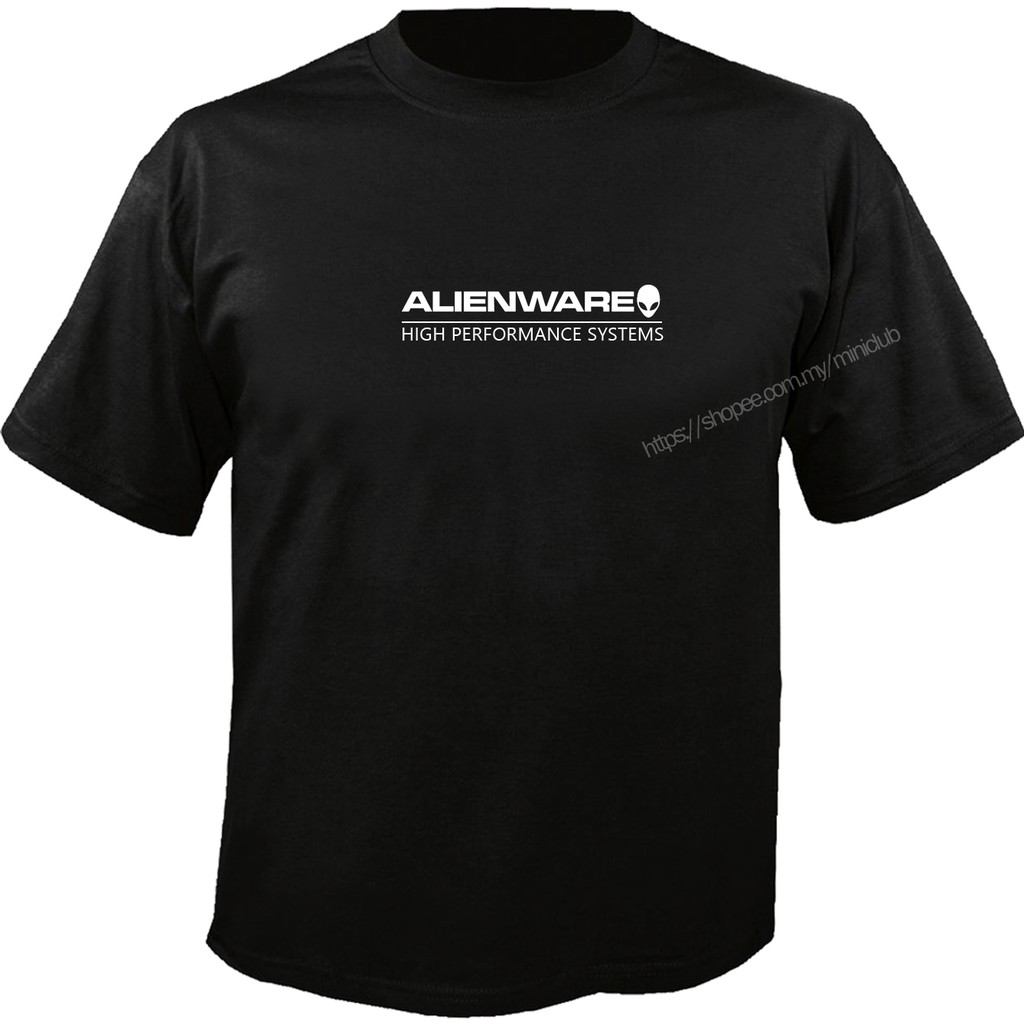 Alienware High Performance Systems Unisex Tshirt BLACK COLOR (S-3XL ...