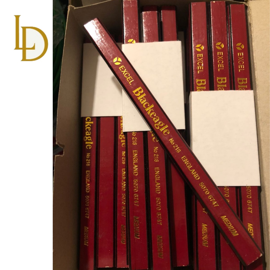 Carpenter Pencil | Pensel Tukang Kayu 10pc/pack | Shopee Malaysia