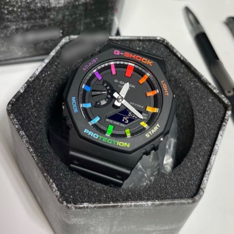 JAM TANGAN TMJ FULL BLACK - JAM TMJ ALL BLACK GREEN | Shopee Malaysia