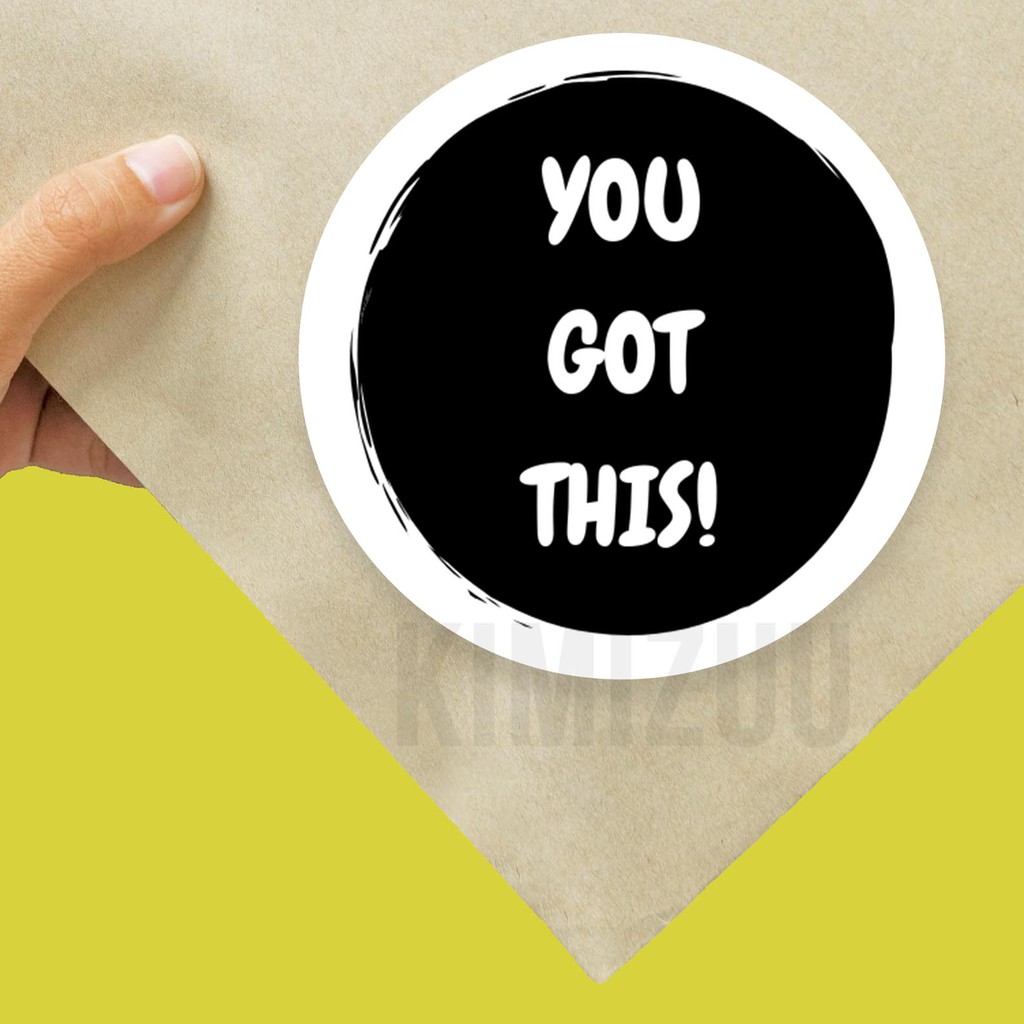 you got this sticker. sticker for sport outdoor. games book & hobby ...