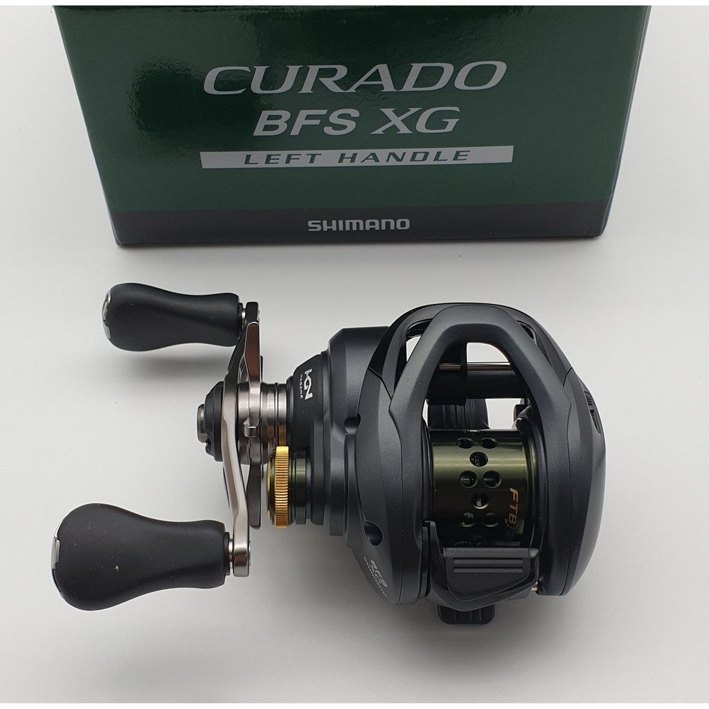 SHIMANO CURADO BFS XG LLEFT HANDLE LOW PROFILE BAITCASTING ULTRALIGHT ...