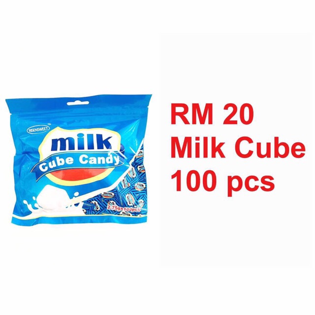 MILK CUBE 100pcs | Shopee Malaysia