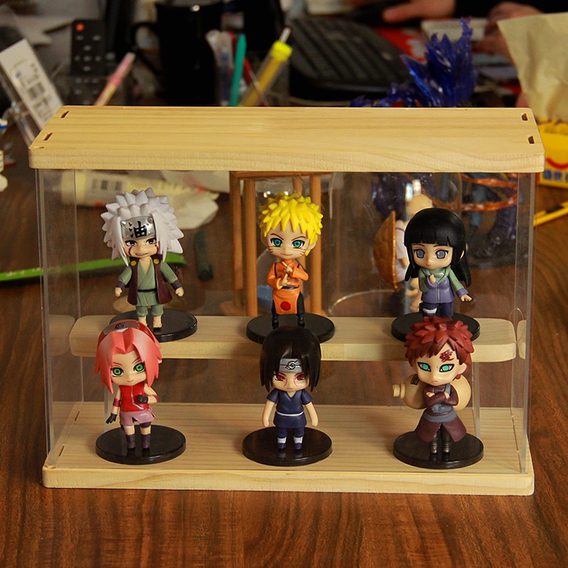 Full Set Of Naruto Hand Office Naruto Sasuke Model Doll Kakashi Skunk