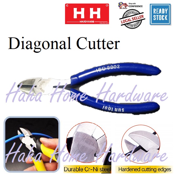 ( Heavy Duty Suntools Brand ) 6" Diagonal Cutter Plier Industrial Grade ...