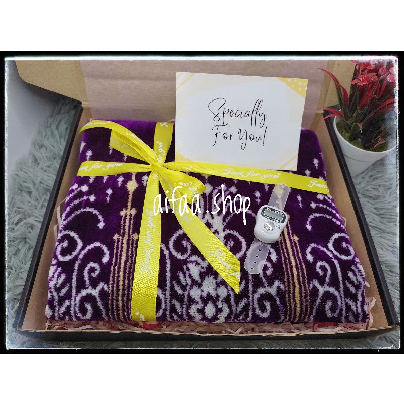 SET HADIAH SEJADAH TURKEY (SAIZ BESAR) + TASBIH DIGITAL | Shopee Malaysia