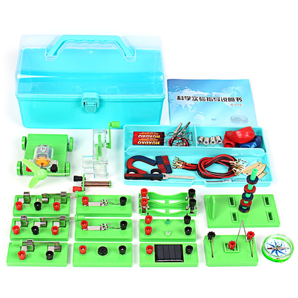 Physics Labs Basic Electricity Discovery Circuit and Magnetism Experiment Learning kits for ...
