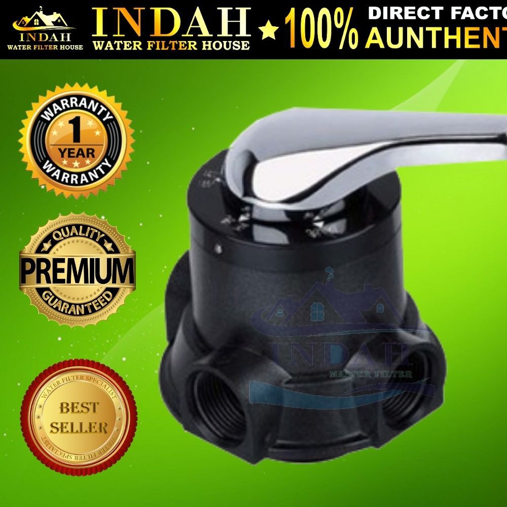 Manual Multi-port Multiport Valve MPV Black Head for Outdoor Water ...