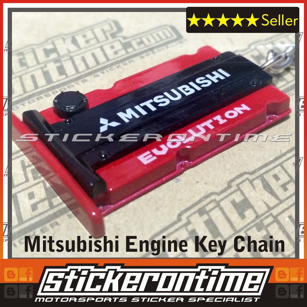 KeyChain Mitsubishi evo Lancer Mirage Mivec Gsr Turbo Galant 4x4 ...