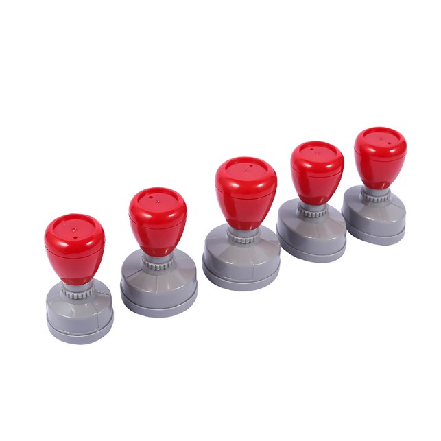 10pcs/Lot Round & Oval Flash Stamps with 7MM Rubbers | Shopee Malaysia