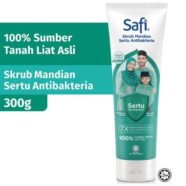 Safi Antibacterial Scrub Sertu Samak 300g | Shopee Malaysia
