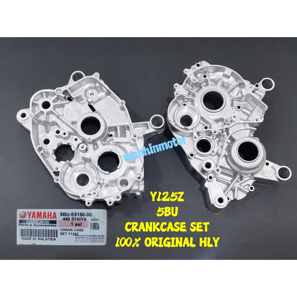 YAMAHA Y125Z Y125ZR Y125 5BU CRANKCASE LEFT RIGHT KIRI KANAN KULIT ...