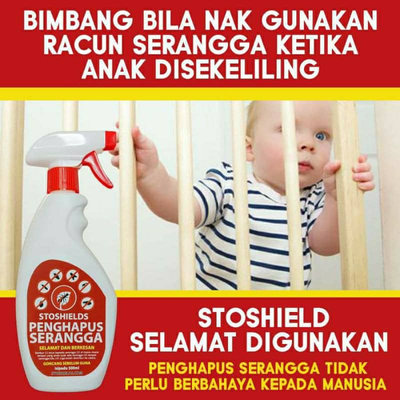 INSECT REPELLENT SPRAY - INSECT KILLER - RACUN SERANGGA ORGANIC - ANTI ...