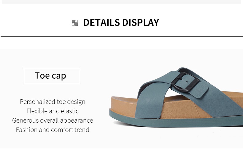 MONIGA - Muslimah Friendly Women Flat Sandals | Sole Lembut Sandal ...