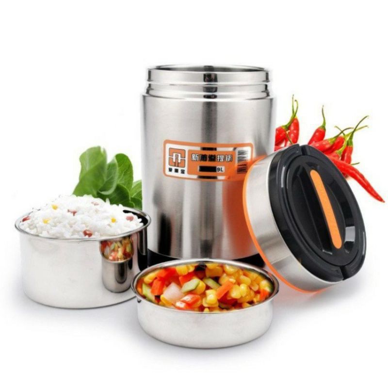 1.4/1.9L ALIJIN Stainless Steel Keep Warm Portable Pot Heat ...