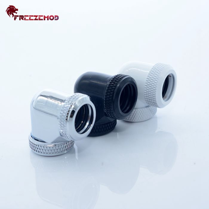 Hard Tube Fitting FREEZEMOD HYGKN-T90 Rigid Tube 14mm OD 90 Degree ...