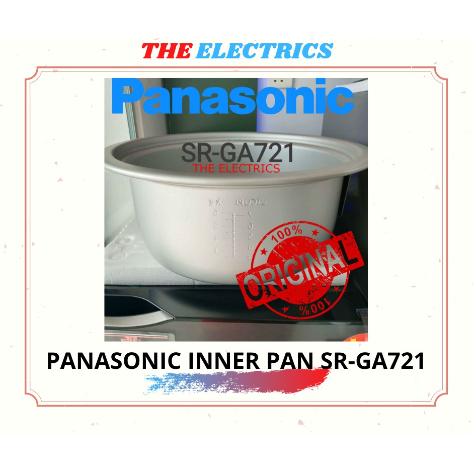 [SPARE PARTS] PANASONIC 7.2L RICE COOKER ORIGINAL INNER PAN SR-GA721 ...