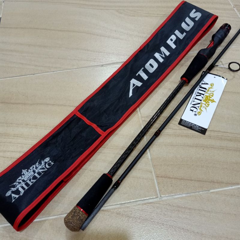 AJIKING ATOM PLUS Full Fuji Guide And Fuji Reel Seat | Shopee Malaysia