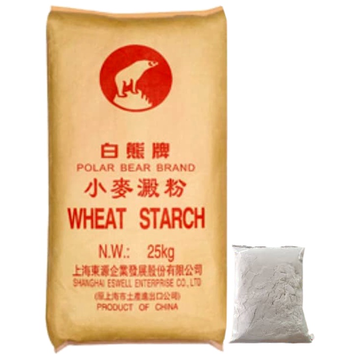 300g/600g/1kg (散称)白熊牌小麦澱粉 Polar Bear Wheat Starch【Timbang】 | Shopee Malaysia