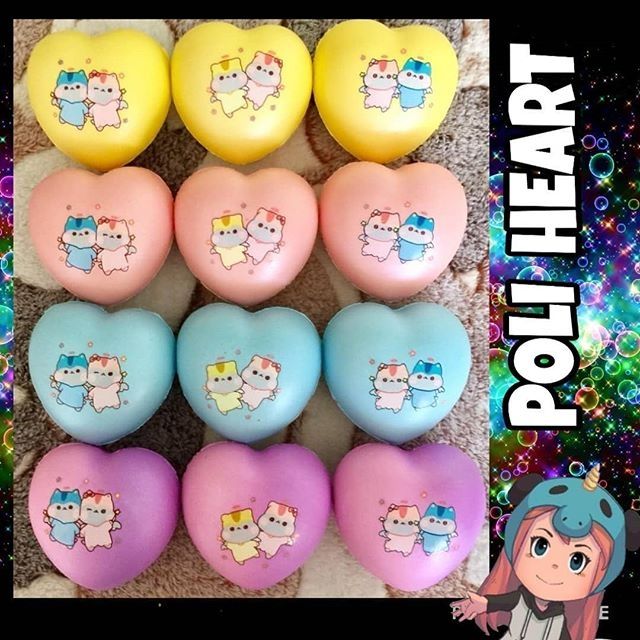 POLI MOLI HEARTS SQUISHY | Shopee Malaysia